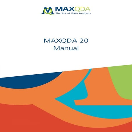 Maxqda 2020 質性分析及混合研究理論應用軟體完整使用手冊(英文版) | PDF