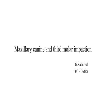 CANINE IMPACTION 1.pptx