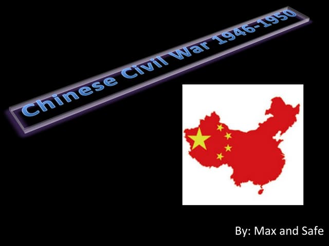 Japan-China War and The Civil War Timeline | PPTX