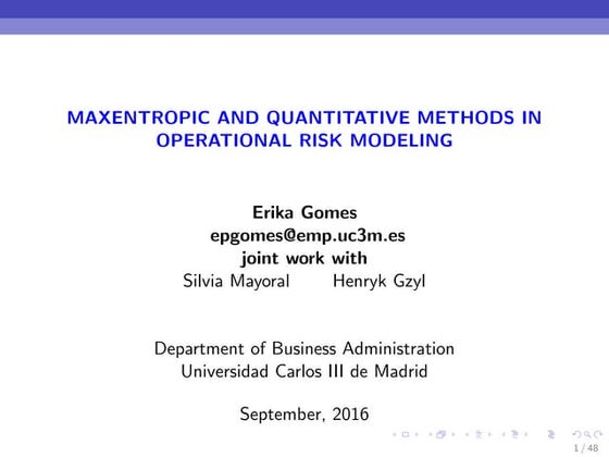 Risk assessment for ancillary services | PDF