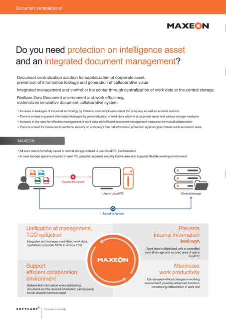Document DRM, SOFTCAMP Document Security | PDF