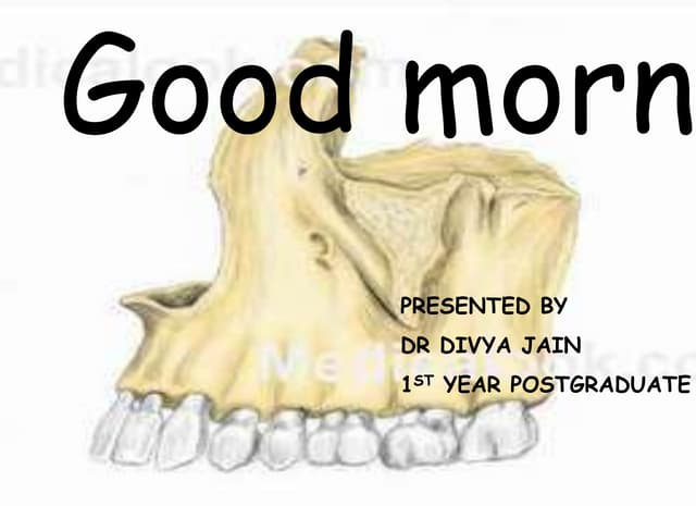 growth and development of maxilla | PPTX