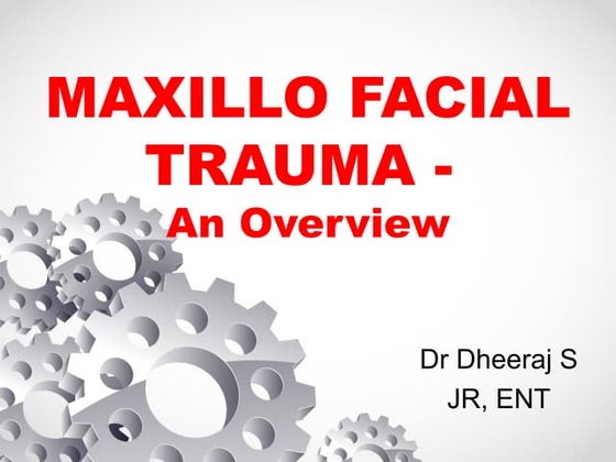 Maxillofacial trauma | PPT