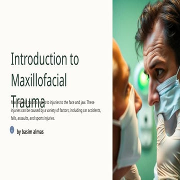 nursing management of Maxillofacial Trauma.pptx