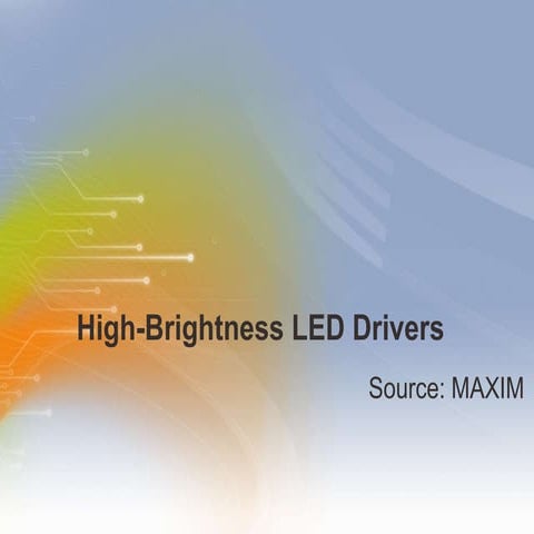 High-Brightness LED Drivers | PPT