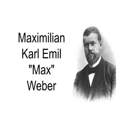 Max Weber | PPTX