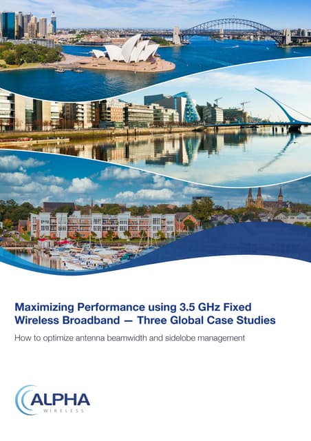 Maximizing Performance Using 3 5 Ghz Fixed Wireless Broadband Pdf