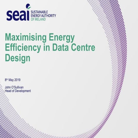 Maximising Energy Efficiency in Data Centre Design | PDF