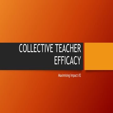 Maximising student impact 2 | PPT