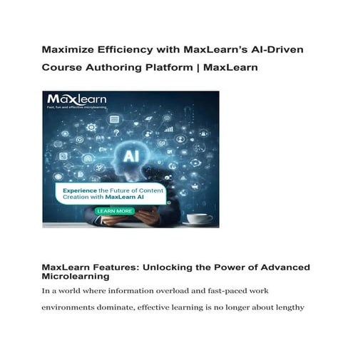 Maximize Efficiency with MaxLearn’s AI-Driven Course Authoring Platform _ MaxLearn.pdf