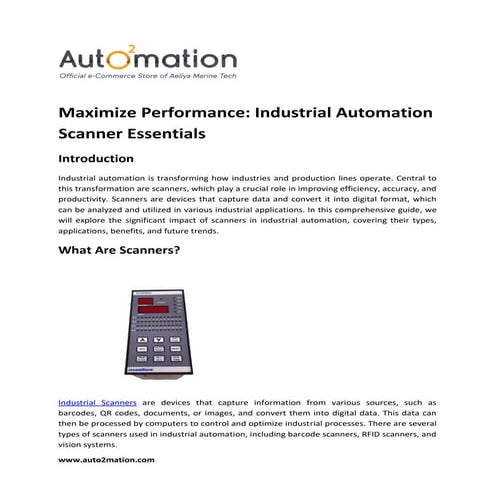 Maximize Performance Industrial Automation Scanner Essentials (1).pdf