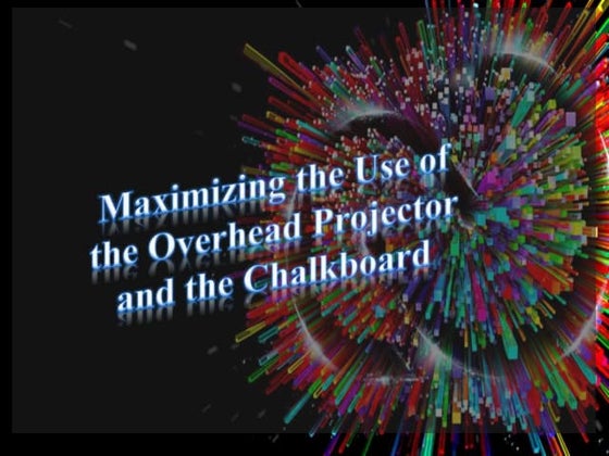 Over head projector | PPT