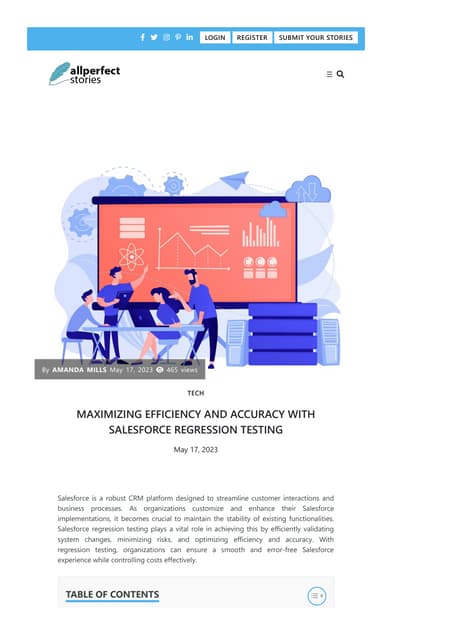 Salesforce Test Automation Pptx