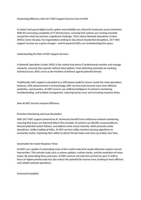 Cost-Effective Managed NOC Services with AI-NOC.docx