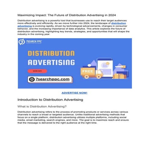 The Role of Advertising Distribution in Your Marketing Strategy.pdf