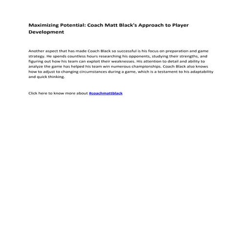 Maximizing Potential.docx