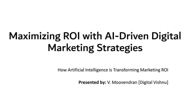 7 AI Strategies to Master Scalable Digital Growth and ROI in 2026