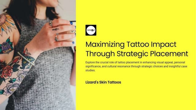 Maximizing Tattoo Impact By Choosing The Right Placement | PPT Maximizing Tattoo Impact By Choosing The Right Placement | PPT