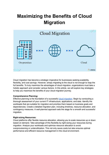 Cloud Cost Optimization | PDF