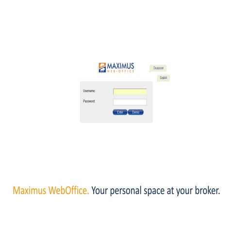 Maximus Web Office | PPTX