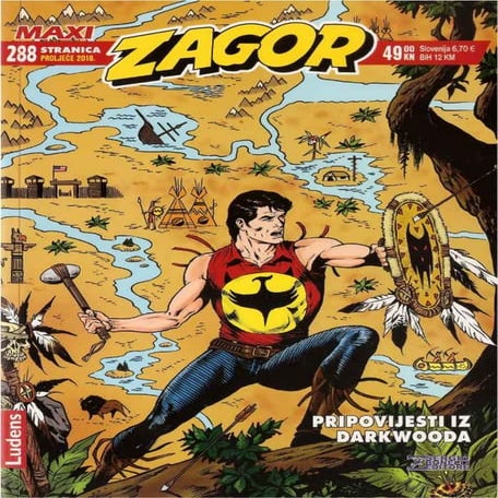 Maxi zagor 31 pripovijesti iz darkwooda | PDF