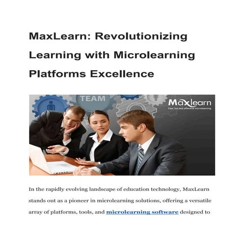 MaxLearn_ Revolutionizing Learning with Microlearning Platforms Excellence.pdf