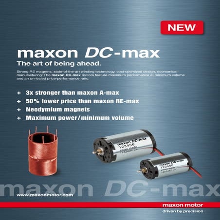 Maxon dcx max brochure | PDF