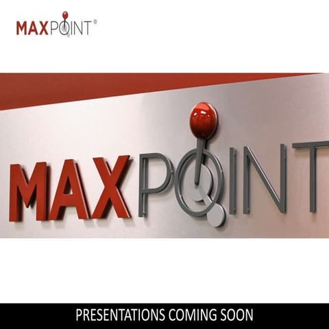 MaxPoint - Placeholder Presentation | PPT