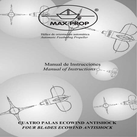 Max prop cuatro palas ecowind antishock | PDF