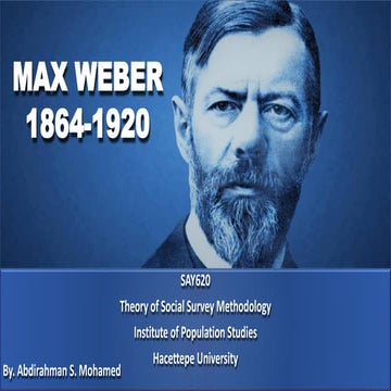 Max Weber | PDF