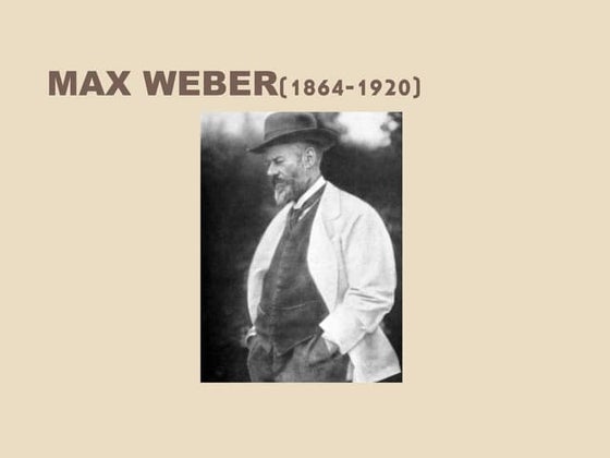 Max weber bureaucracy | PPT