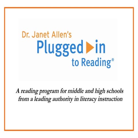 Plugged-in to Reading Presentation | PPT | Education