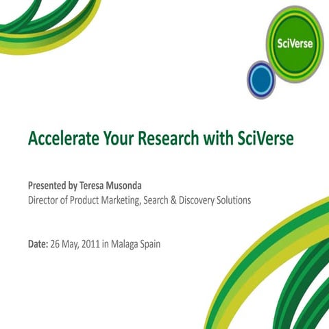 Semtech 2011 Elsevier PureDiscovery | PDF