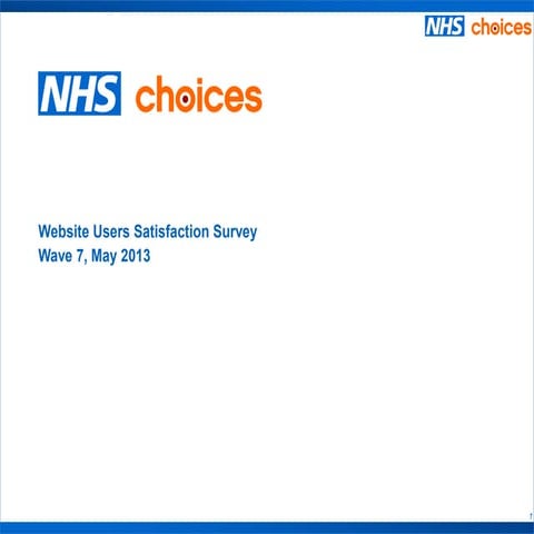 Health Insight Survey: an introduction | Accessible slides | PPTX