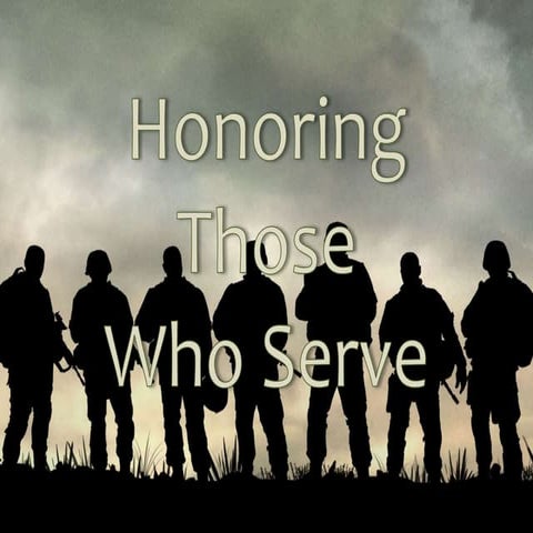 May 2015 billboard honoring those who serve | PPT
