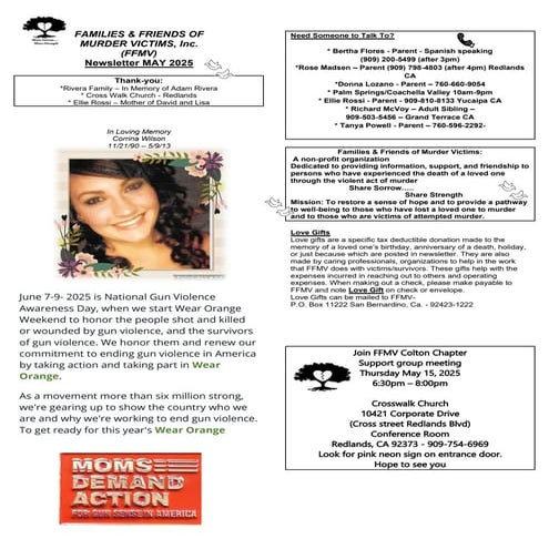 Families and Friends of Murder Victims.. | PDF