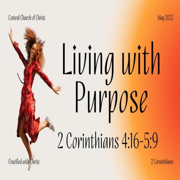 Living with Purpose | PPTX