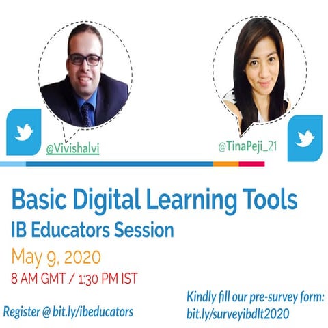 Basic Digital Learning Tools (IB Educators Session) | PPT