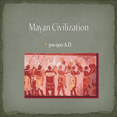 Maya civilization | PPT