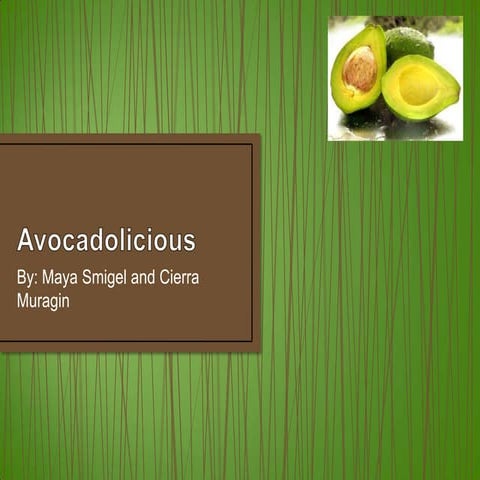 How to make a perfect guacamole | PPTX