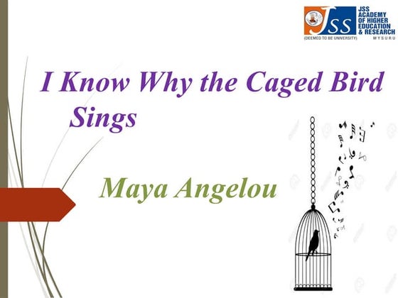 Maya Angelou | PPT | Birds | Pets
