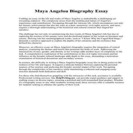 Maya Angelou Biography Essay.pdf