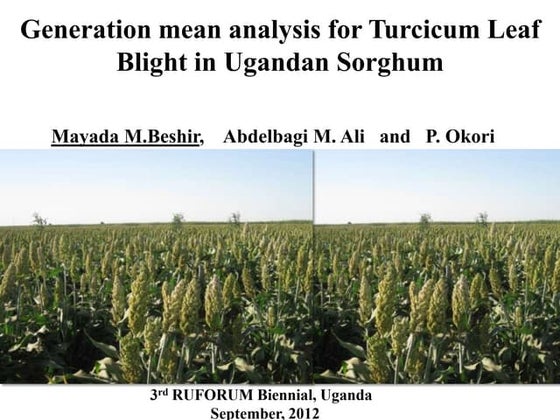 Diallele selective mating system | PPTX | Genetics | Science