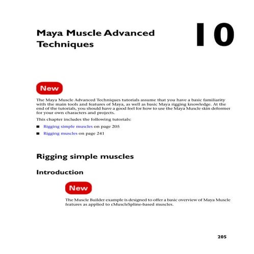 Mayamuscleadvancedtechniques | PDF