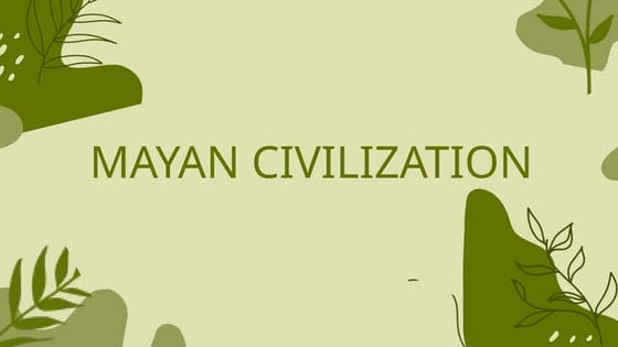 Ancient american civilizations | PPT | Geography | Science