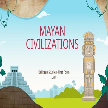 MAYAN CIVILIZATIONS- MICRO TEACHING PPT.pptx