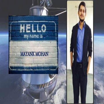Mayank Resume | PPTX | Resume Writing and Advice | Job Search