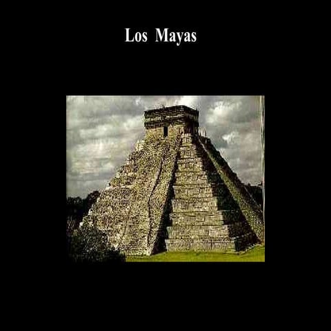 LOS mayas 25 diapositivas explicación amplia | PDF
