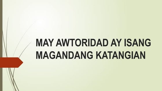 3rd quarter_PAGSUNOD AT PAGGALANG SA MGA MAGULANG, NAKATATANDA AT MAY ...
