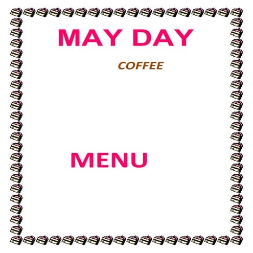 May day menu | PDF